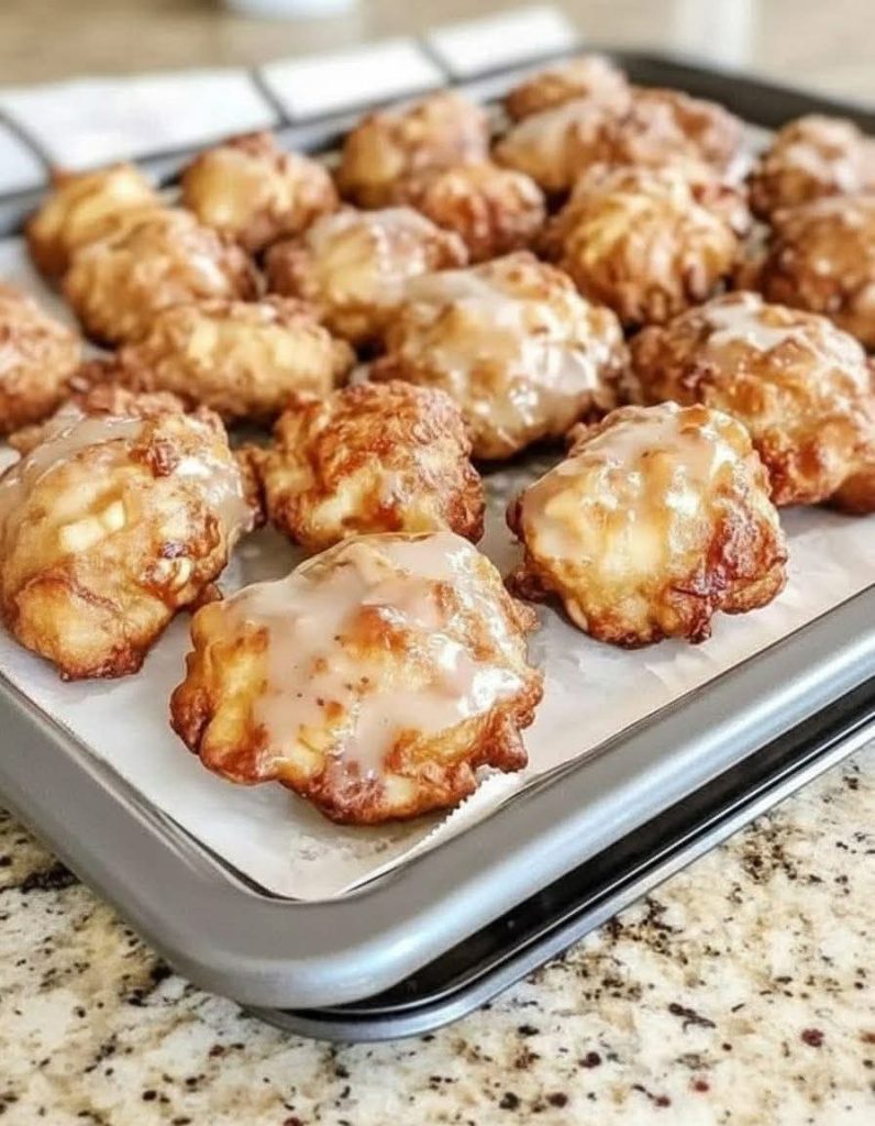 Baked Apple Fritters – Cookbook